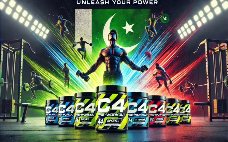 Top C4 Pre-Workout in Pakistan | Boost Your Fitness