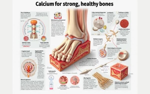 Vitamin D & Calcium Benefits for Bone Strength