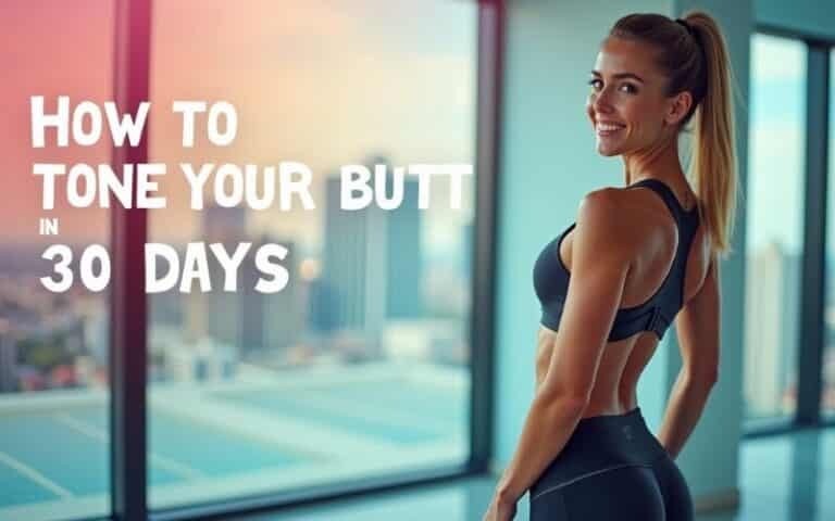 How to Tone Your Butt in 30 Days | Workout, Diet & Recovery Guide